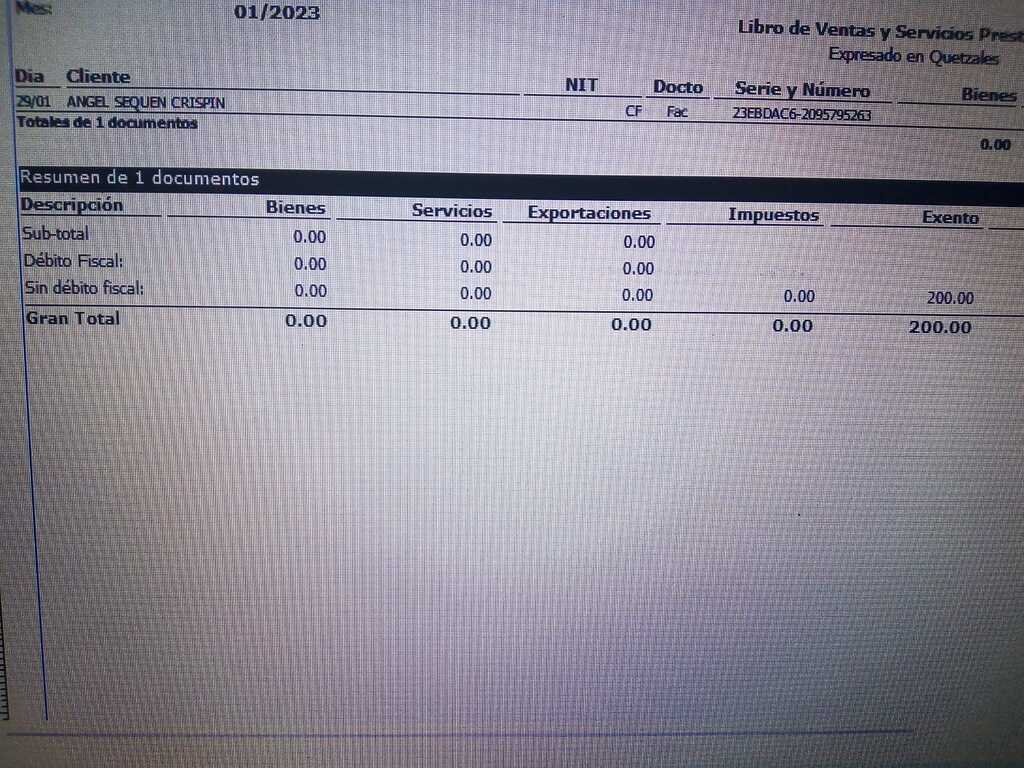 Recibos SAT, registro en los libros de ventas - Como se hace en ...