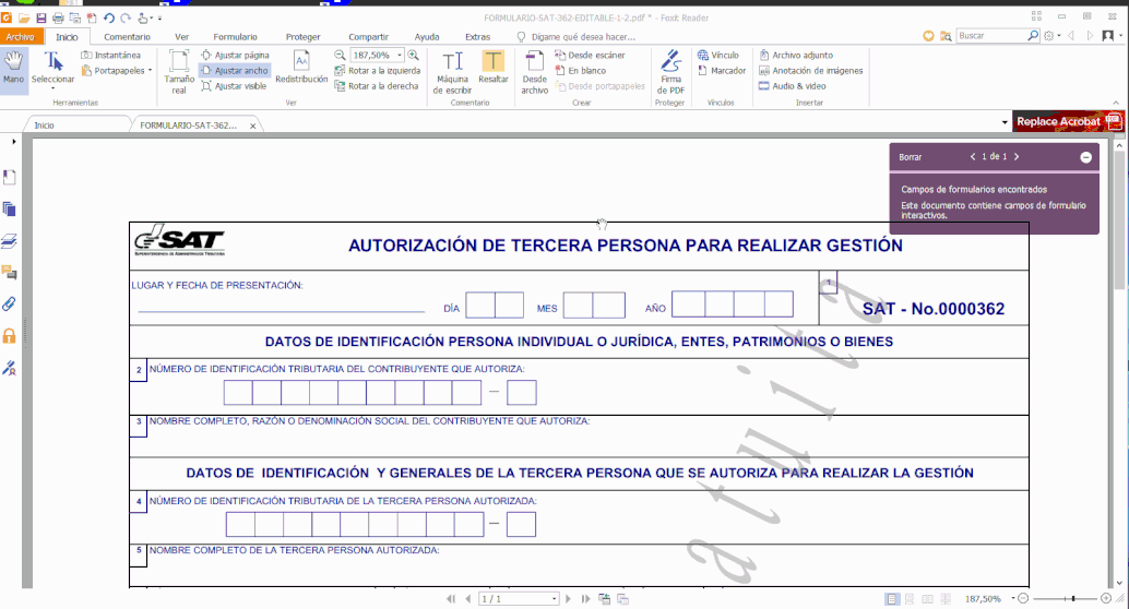 Rellenado de formularios legales en PDF - Secretos para Contadores ...