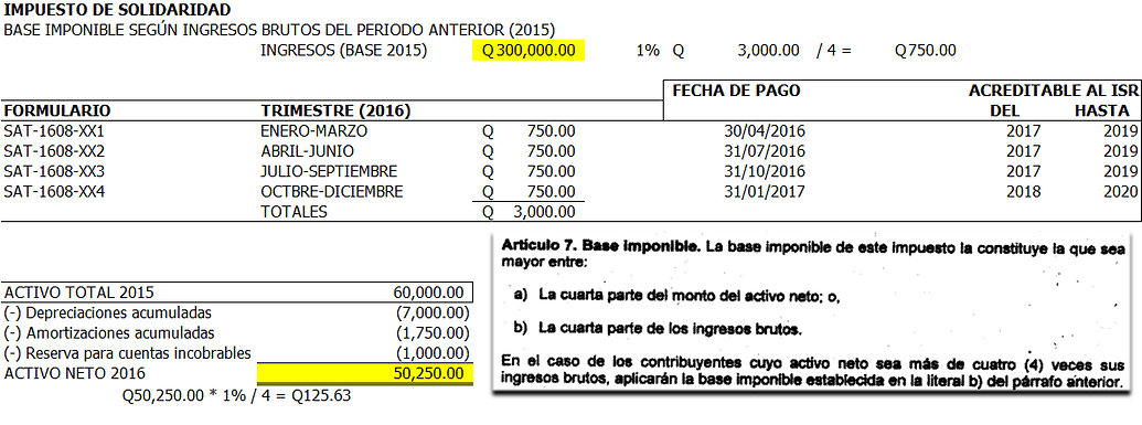 ISR trimestral e ISO - Legislación Fiscal - Preguntas Diamante Contador